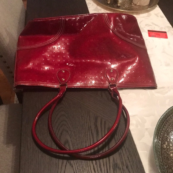 Bags | Tote Red Arcadia | Poshmark